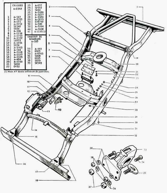 Willys MB 316162 Marzo 1944 : Chasis
